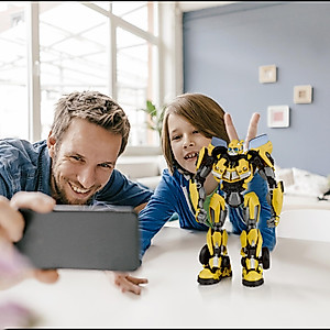 Bumblebee Transformers Toy Rise of The Beasts Action Figure, Highly Articulated 6.5 Inch No Converting Bumblebee Model Kit, Transformers Toys for Boys Girls 8 Years Old and Up