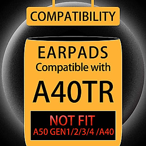 CCRE Earpads Replacement for Astro A40TR a40 tr Headset - Astro A40tr Mod Kit /A40tr Accessories/Ear Cushion/Ear Cups (Velour)