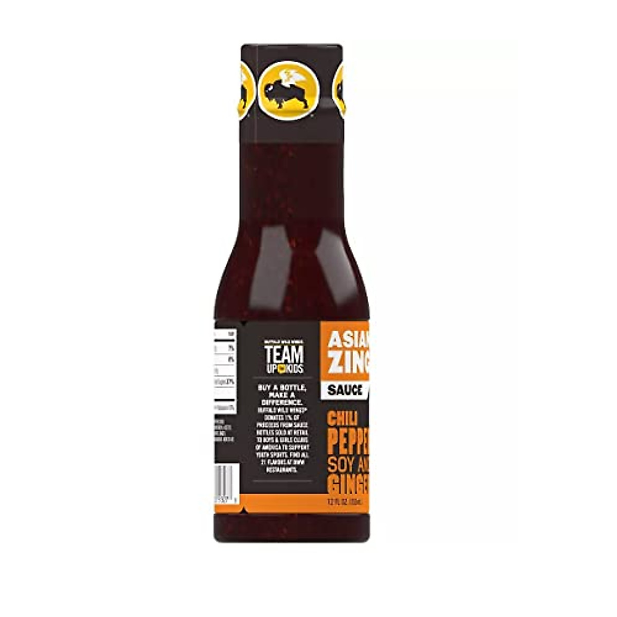 Al Amin Foods Asian Zing Sauce Chili with Pepper Soy & Ginger - 2 Bottles 12 fl.oz ( 355g) each. By Buffalo Wild Wings