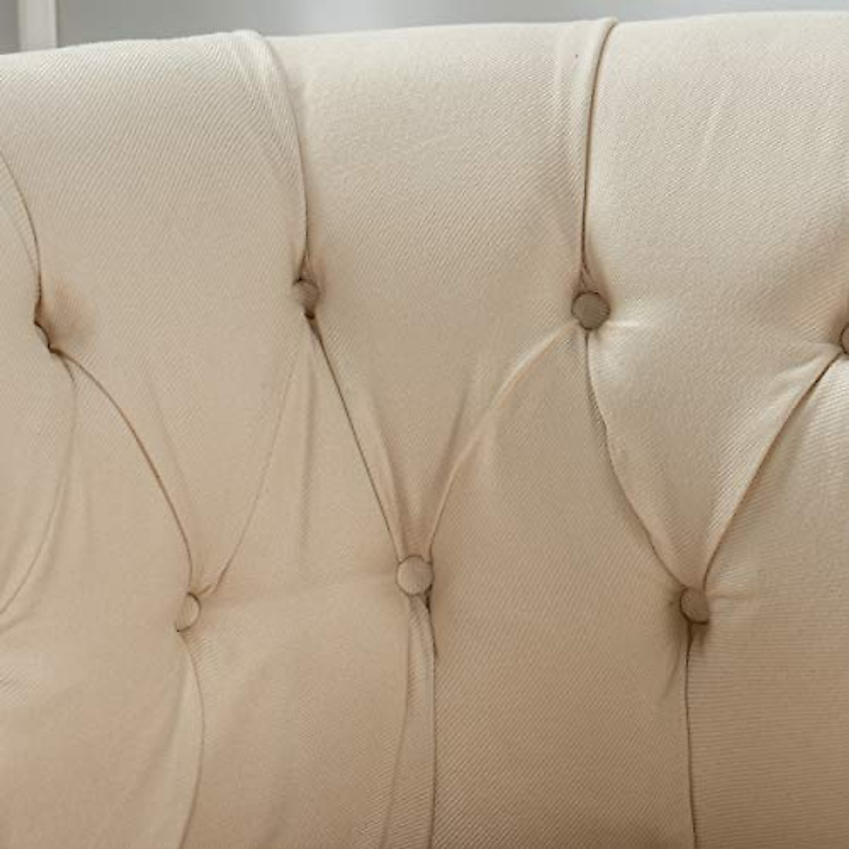 Christopher Knight Home Akira Fabric Club Chair, Beige 33D x 29.6W x 30.25H in