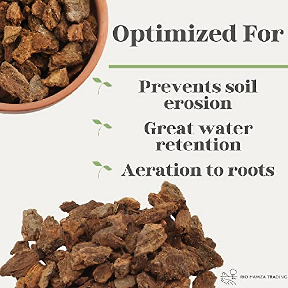 Orchid Potting Bark, Douglas Fir Bark 4qt Bag, Great for Re-Potting Orchids, Adding to Gardens, or Terrariums!