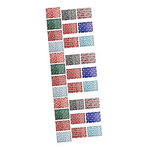 NOLITOY 30 Pieces Cute Christmas Wrapping Paper Christmas Gift Wrap Kids Birthday Wrapping Paper Nativity Decor Brown Paper Wrapping Paper Candy Wrapping Paper Packing Supplies Vintage