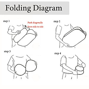 Laundry Hamper - Portable, Durable Handles, Collapsible for Storage and Easy to Open. Folding Pop-Up Clothes Hampers are Great for The Kids Room, College Dorm or Travel - Black