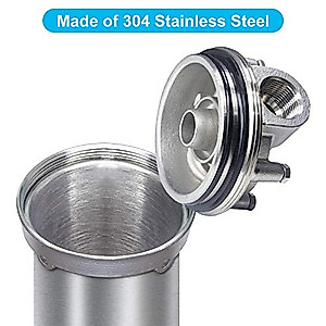 Hansing Whole House Water Softener System, High Efficiency Water Descaler, Heavy Duty Hard Water Filter, Reduce Scale and Chlorine for Heater, Shower Head, Dishwasher, Kitchen Sink and Laundry