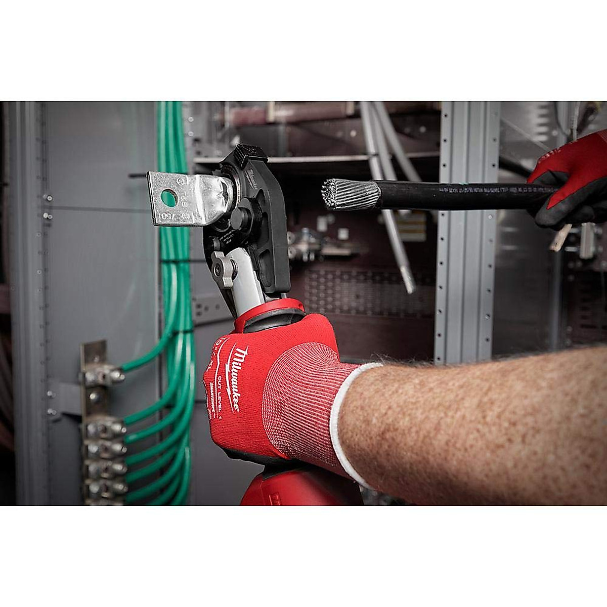 Milwaukee 2679-750A M18 FORCE LOGIC 600 MCM Crimper w/ 750 MCM Expanded Jaw