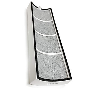 Nispira True HEPA Air Filter Replacement Compatible with Envion Therapure Air Purifier Models TPP220, TPP220F, TPP220H & TPP220M - 12.5” x 4.35” x 2.1” (1 Pack)