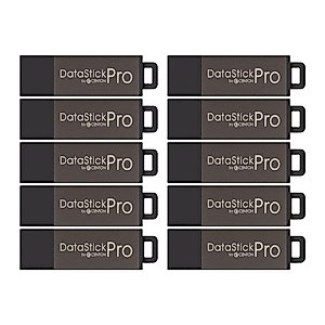 Centon Electronics DataStick Pro USB 2.0 Flash Drive, 32 GB, Grey