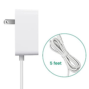 Power Cord Replacement for Graco DuetSoothe, Simple Sway Swing, Glider LX, DuoGlider, Sweetpeace, 5V Baby Swing Charger White