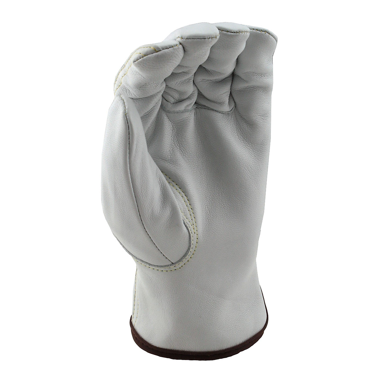 Stauffer Trackman Premium Goatskin Leather, Kevlar lined, Cut Resistant Work Gloves (Large)