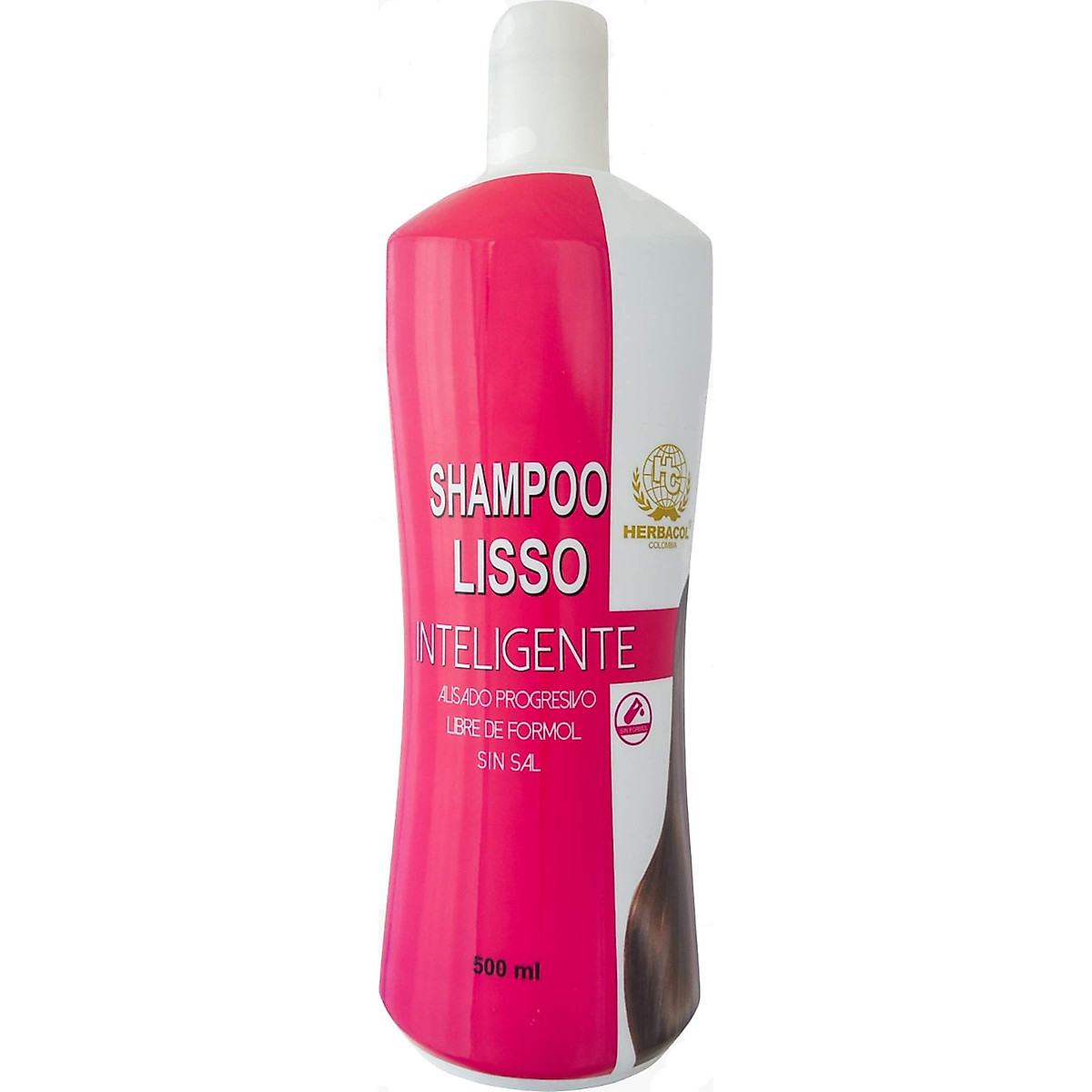 Progressive Hair Straightening Shampoo Shampoo Lisso Inteligente 17 Fl Oz. (500 mL)