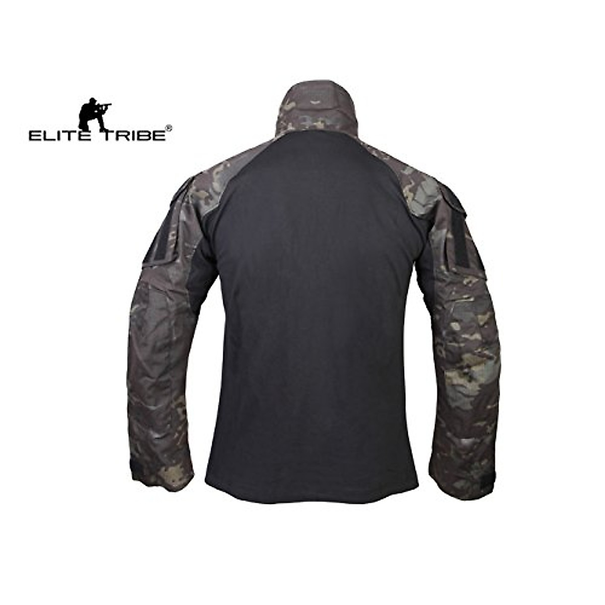 Airsoft Military BDU Tactical Suit Combat Gen3 Uniform Shirt Pants Multicam Black (L)