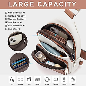 CLUCI Small Sling Bag For Women Bundles With Fanny Pack