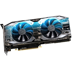 EVGA GeForce 08G-P4-3183-KR, RTX 2080 Super XC Ultra, Overclocked, 2.75 Slot Extreme Cool Dual, 70C Gaming, RGB, Metal Backplate, 8GB GDDR6