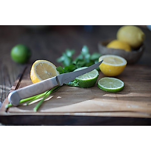 Ferrum Estate Double Bolster Boning & Filet Knife, 5-Inch, Maple