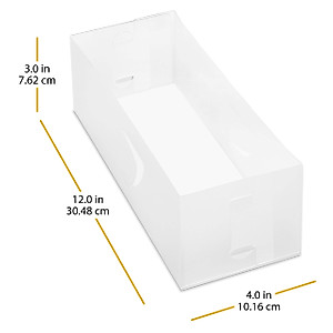 Whitmor Drawer Organizers, Small, S/3