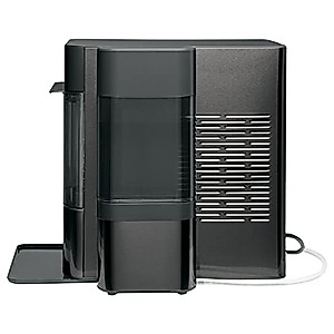 GE Profile Opal | Side Tank for 2.0 Opal Nugget Ice Maker | Easy Attachment to Opal Ice Machine | 0.75-Gallon Tank | Allows for 3X More Ice Before Refill | Black Stainless, P4AAKASBRTD