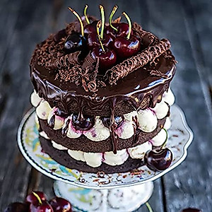 4 Inch Cake Pan Set of 5, Nonstick Round Cake Pans with 100 Pieces Parchment Paper, Baking Pan for Mini Cake Pizza Cheesecake, Non Toxic & Leakproof , Aluminum Material Food Grade Non Stick Coating