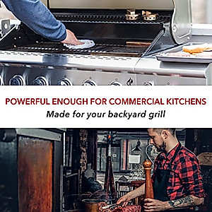 Smart 'n Easy Barbecue Grill & Oven Cleaner Plus - For BBQ Grills, Ovens, Stoves, Drip Pans, Cooktops, Burners, PLUS More! - Removes Oil, Grease, Cooking Remains - Chef's Choice - 22oz Spray