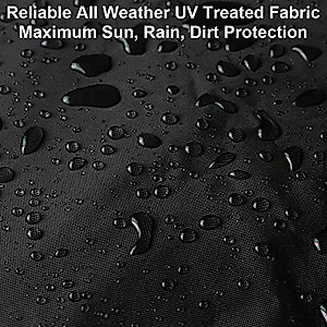 Weatherproof Snowmobile Cover Compatible with 2003 Ski-doo Mach Z Tech Plus 800 RER - Outdoor & Indoor - Water, Snow, Sun - Built-in Securing Straps - Trailerable - Free Storage Bag