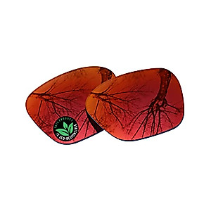 Raydi Polycarbonate Replacement Lenses for Bose Alto M/L BDM0006 Sunglasses - Fire Red Mirror - Polarized