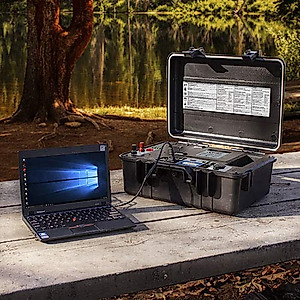 Wagan EL8822 Solar e Power generator Portable Solar Power Generator with 800W AC Power Inverter + 60W Solar Panel w/ USB Power Station Ports and AC/DC Outlets for Camping Emergency Outdoor Black