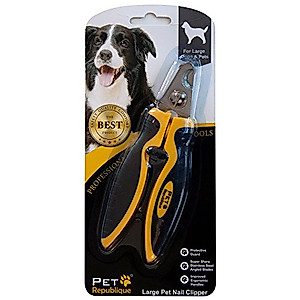 Pet Republique Dog Nail Grinder and Nail Clippers Series Size Option Dogs: Small, Medium, Large Dogs – Dog Claw Trimmer Kit (Clippers Only, Medium)