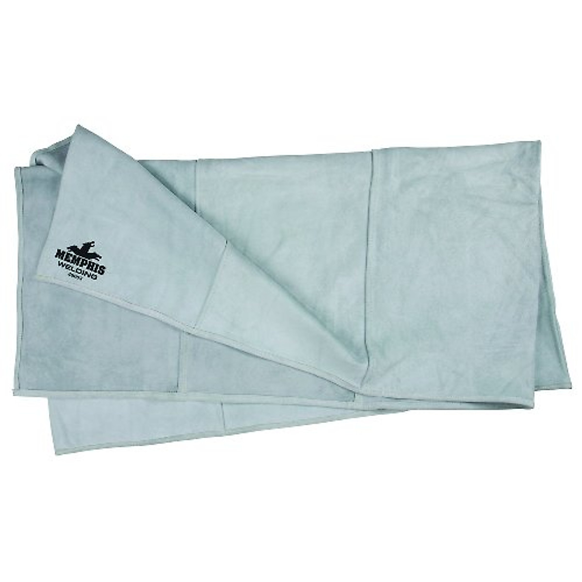 MCR Safety 38063 Heavy Side-Split Leather Welding Blanket, Gray, 6-Feet by 3-Feet