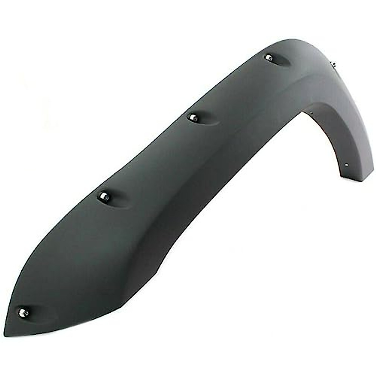JIJIGUA 1pc Fender Flares Front Left Driver Primed Pre-Painted Thermoplastic Bolt-On Style 11606828 CH1268116 5JR69CD7AG,Easy to install,adapt to your car,Free return