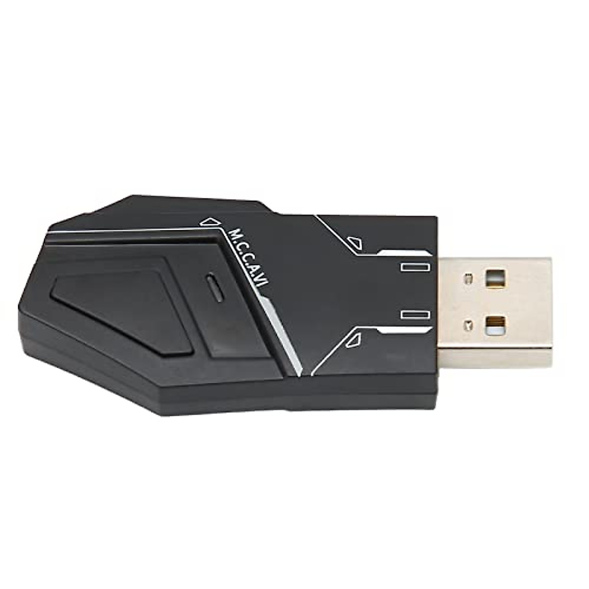 Nunafey WirelessControllerAdapter, PlugandPlay Portable Sturdy USBWirelessControllerAdapter for PC