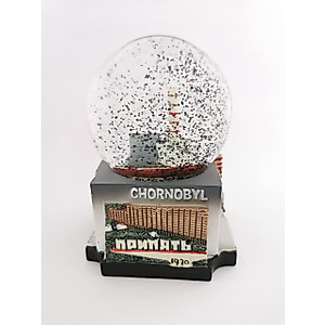 Chernobyl Snow Globe Ukrainian Nuclear Power Plant Tragedy in Pripyat (Stalker)