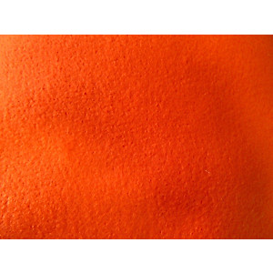 Orange Anti Pill Solid Fleece Fabric, 60” Inches Wide – Sold By The Yard
