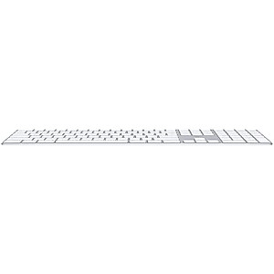 Apple Magic Keyboard with Numeric Keypad (Wireless, Rechargable) - US English - Silver