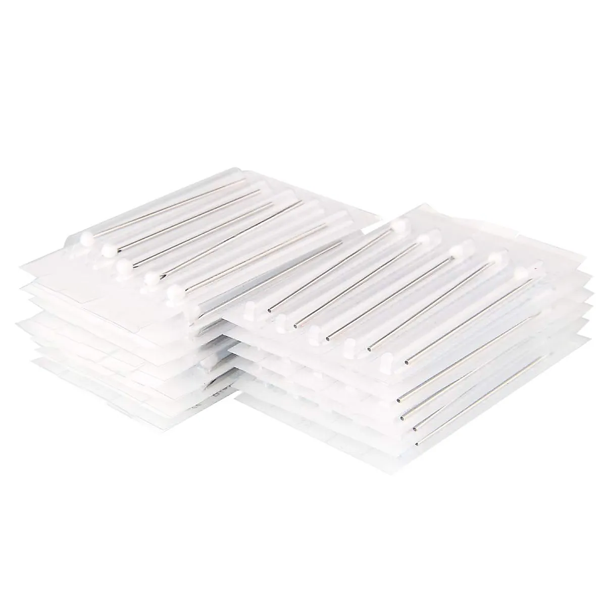 Chrontier 50PCS Body Piercing Needles 16G 1.2mm Gauge Sterilized Surgical Steel For Ear Nose Lip Navel Belly Tongue Nipple Eyebrow Labret Piercing Tool Supply