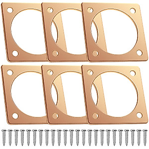 Metal Portal Bird House Guard Copper Portal for Eastern Bluebird Houses 1 Opening (6, 1.5 Inch)