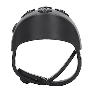 Remote Page Turner, Rechargeable Free Your Hands Adjustable Size Supports Mainstream Apps Remote Control for iPhone (Black)