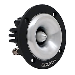 (Single Speaker) BZRK Audio SST-160 Titanium Bullet Super Tweeter 160 Watts Max Single Speaker, Black