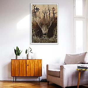 WOZUIBAN Adult Puzzle Classic Jigsaw Puzzle 1000 Pieces Wooden Puzzle DIY Forest Map Bear Modern Home Decor Unique Gift Intellectual Game 75x50cm