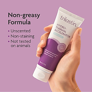 TriLASTIN Hydro-Thermal Accelerator - Moisturizer (3oz / 88ml) | Vitamin-Infused Skin Serum | Pregnancy and Postpartum Skin Care for Stretch Mark Prevention | Hypoallergenic and Paraben-Free Formula