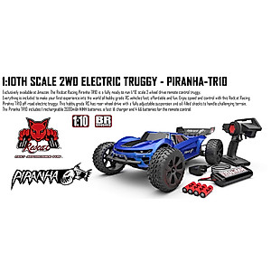 Redcat Racing Piranha-TR-10 Piranha Tr10 Truggy, Blue