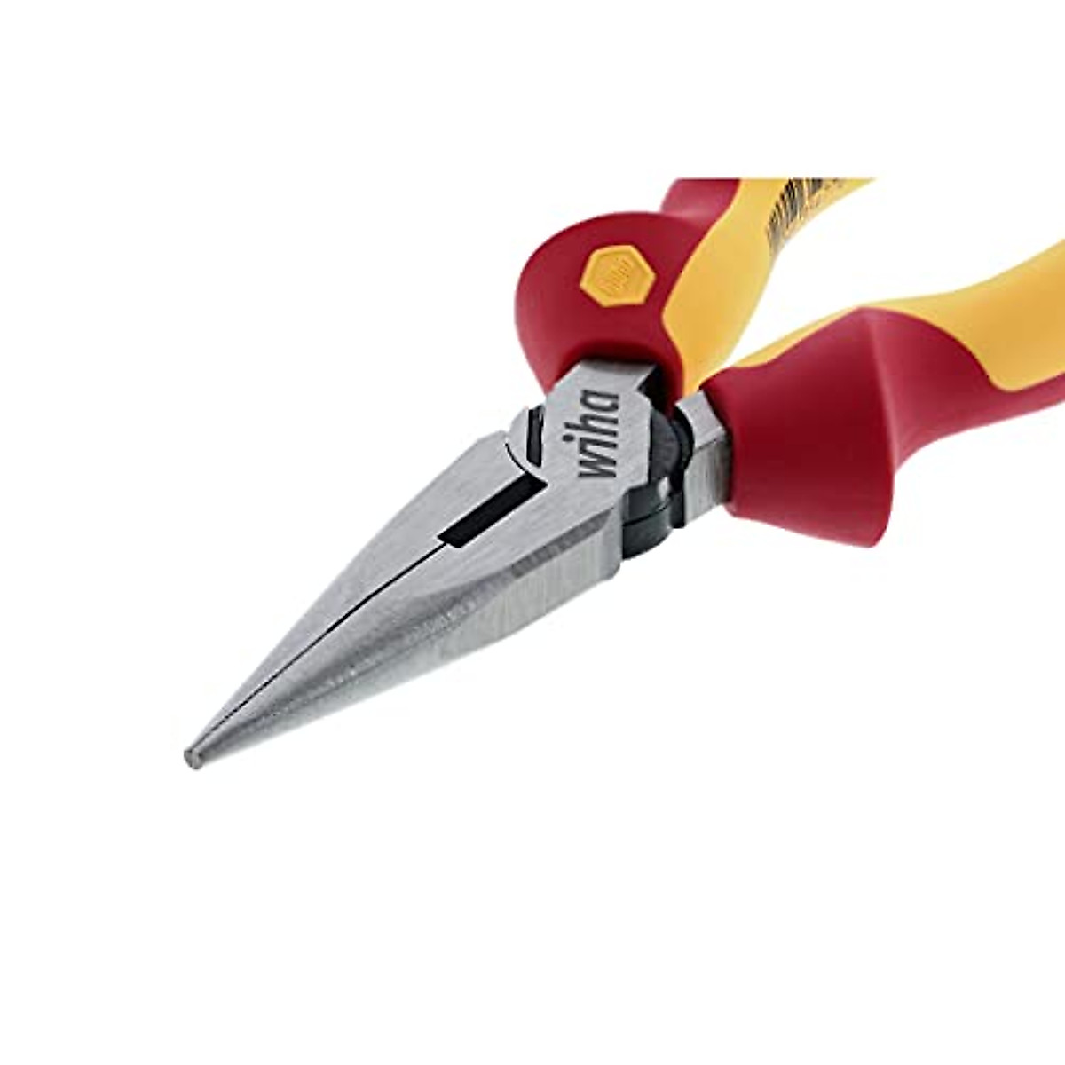 Wiha 32926 6.3-Inch Insulated Industrial Long Nose Pliers