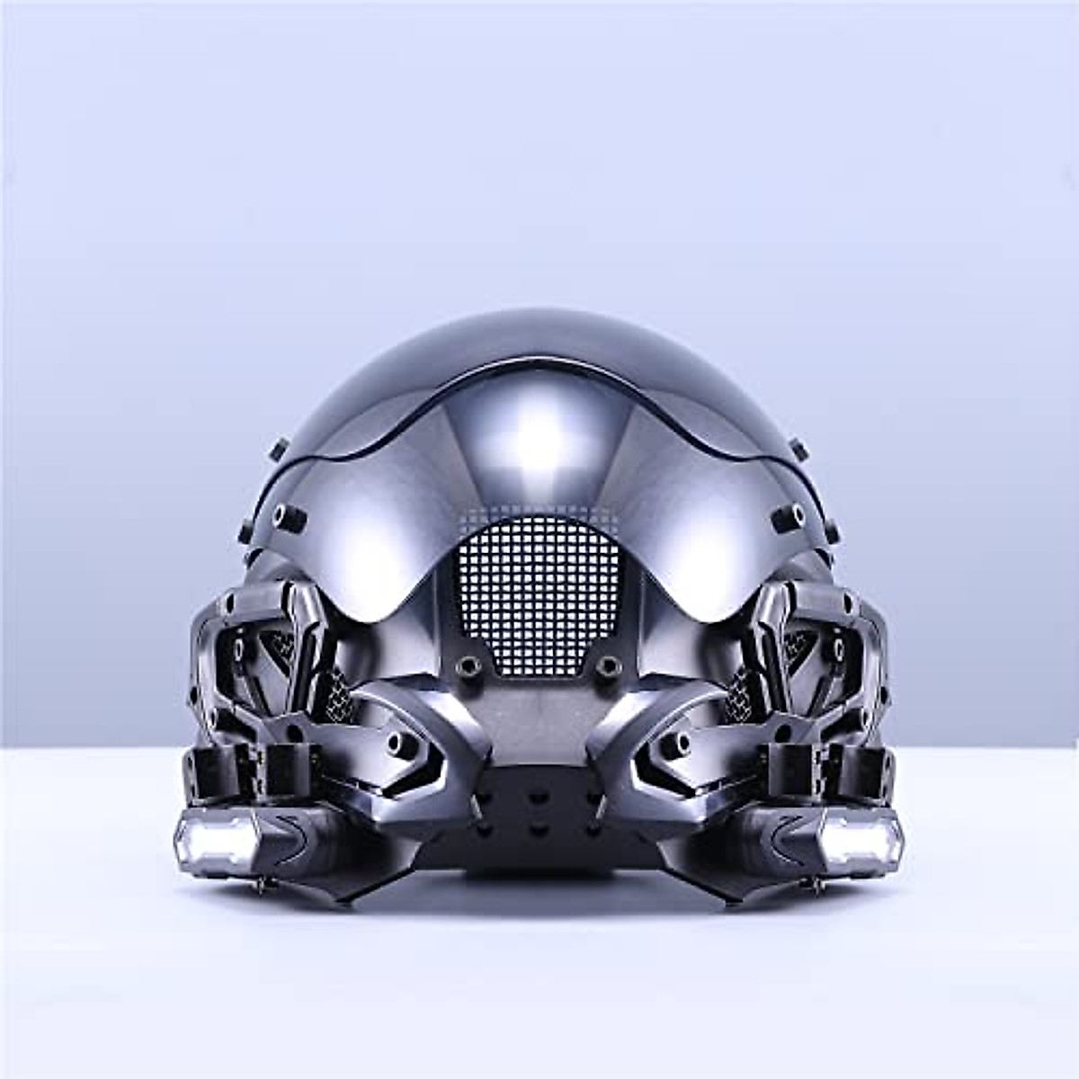 Marikito Cyberpunk Mask Helmet Futuristic Mask Techwear Mask Sci Fi Mask Gothic Mask Halloween Cosplay Costume Mask Suitable For Any Adult