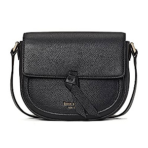 Kate Spade New York Knott Medium Saddle Bag Black One Size