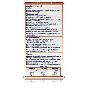 Motrin Infants Concentrated Drops, Fever Reducer, Ibuprofen, Berry Flavored.5 Oz (Pack of 2)