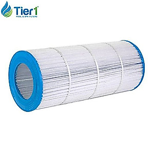 Tier1 Pool & Spa Filter Cartridge | Replacement for Pentair R173215, Clean & Clear 100, Pleatco PAP100-4, Unicel C-9410, FC-0686 and More | 100 sq ft Pleated Fabric Filter Media