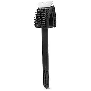 Barbecue Grill Brush Stainless Steel BBQ Easy Clean Tool Universal 3 in 1 Premium Brush