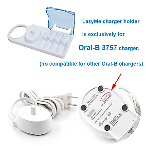 LazyMe Electric Toothbrush Stand for Oral B，Electric Toothbrushes Heads Holder for Oral B (1 Pack)