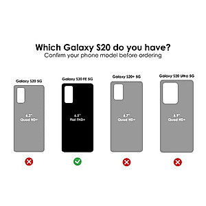 OtterBox SYMMETRY SERIES Case for Samsung Galaxy S20 FE 5G (FE ONLY - Not complatible with other Galaxy S20 models) - BLACK