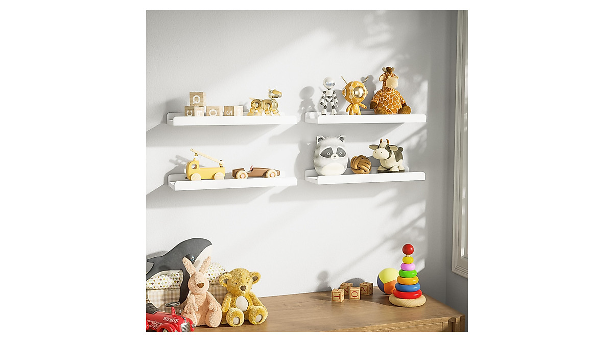 Love-KANKEI Rustic Floating Shelves - Set of 4