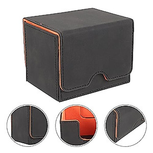 BESPORTBLE playing cards playing game cards holder desktop cards organizer playing card organizer leather holder for decks cards decks card supplies storage case Korean velvet pu card holder