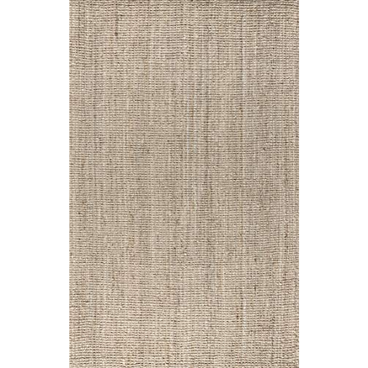 JONATHAN Y NRF102B-8 Pata Hand Woven Chunky Jute Light Ivory 8 ft. x 10 ft. Area-Rug, Farmhouse, Easy-Cleaning, for Bedroom, Kitchen, Living Room,